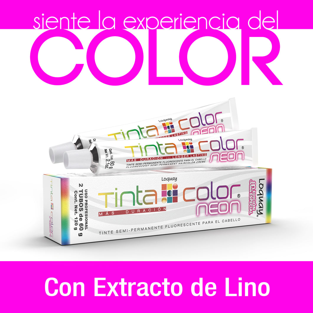 Tinta Color Neon Verde – Tienda Loquay