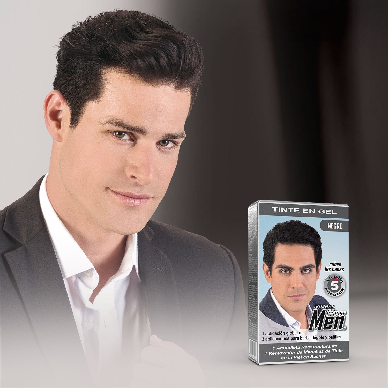 Primer Men Tinte en Gel Negro – Tienda Loquay